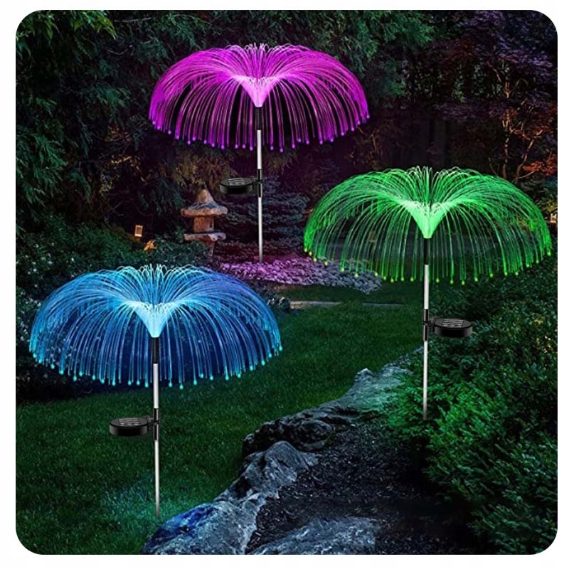 2Szt LAMPA SOLARNA OGRODOWA MEDUZA LAMPKA - 13410398919 - oficjalne archiwum Allegro