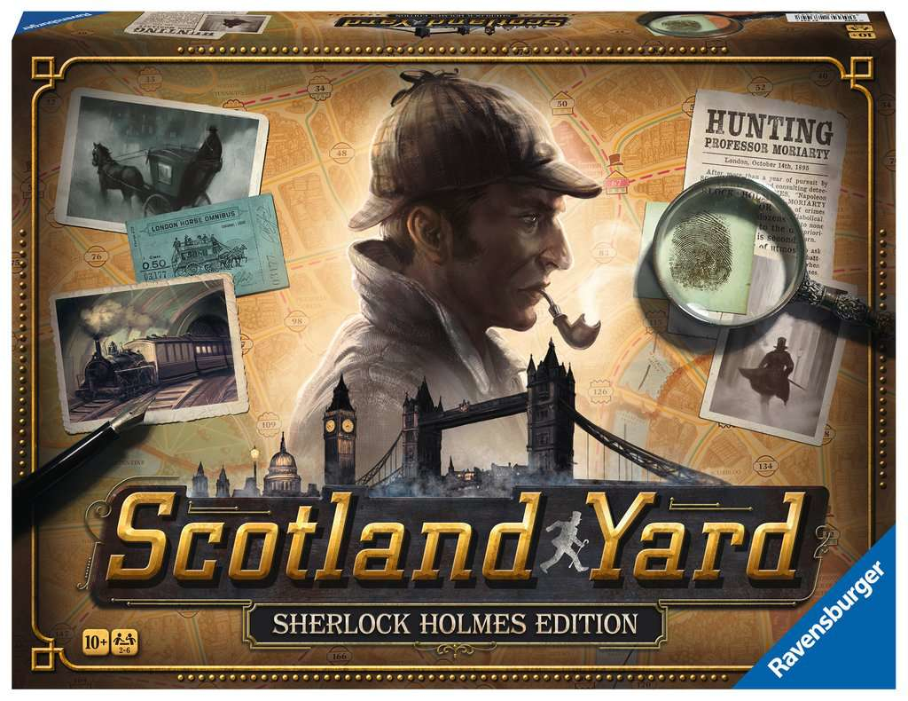 L9400 RAVENSBURGER Scotland Yard Sherlock Holmes GRA PLANSZOWA ...