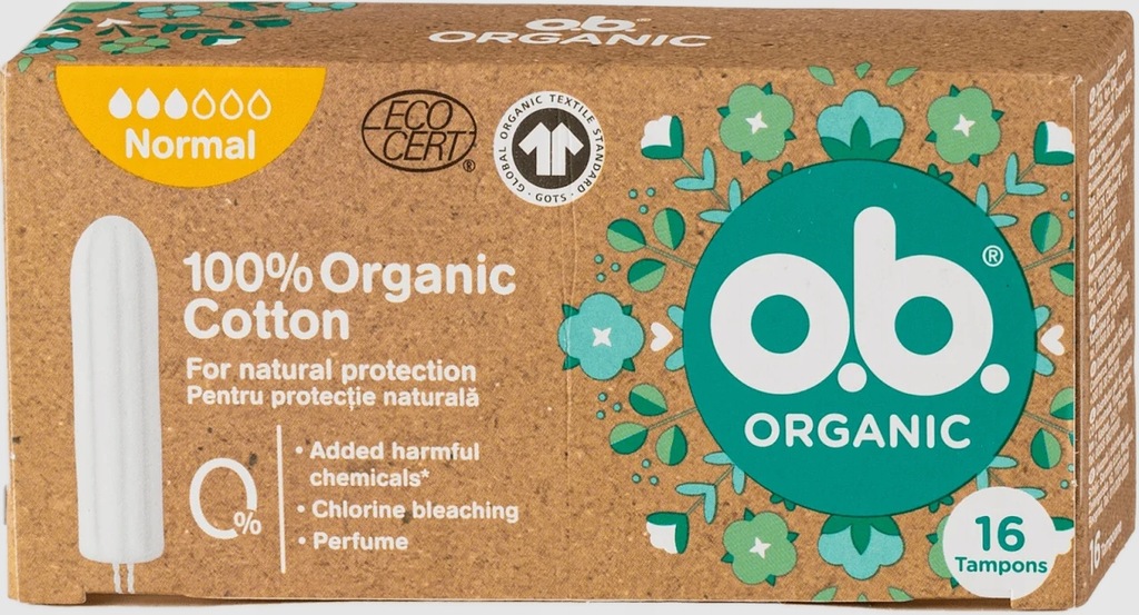 TAMPONY OB 16SZT ORGANIC NORMAL - 12171070106 - oficjalne archiwum Allegro TAMPONY OB 16SZT ORGANIC NORMAL - 12171070106 - oficjalne archiwum Allegro