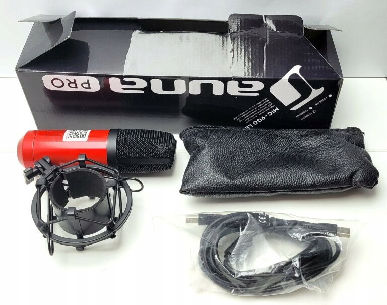 AUNA PRO MIC-900RD MIKROFON POJEMNOŚCIOWY - 11726126112 - oficjalne ...