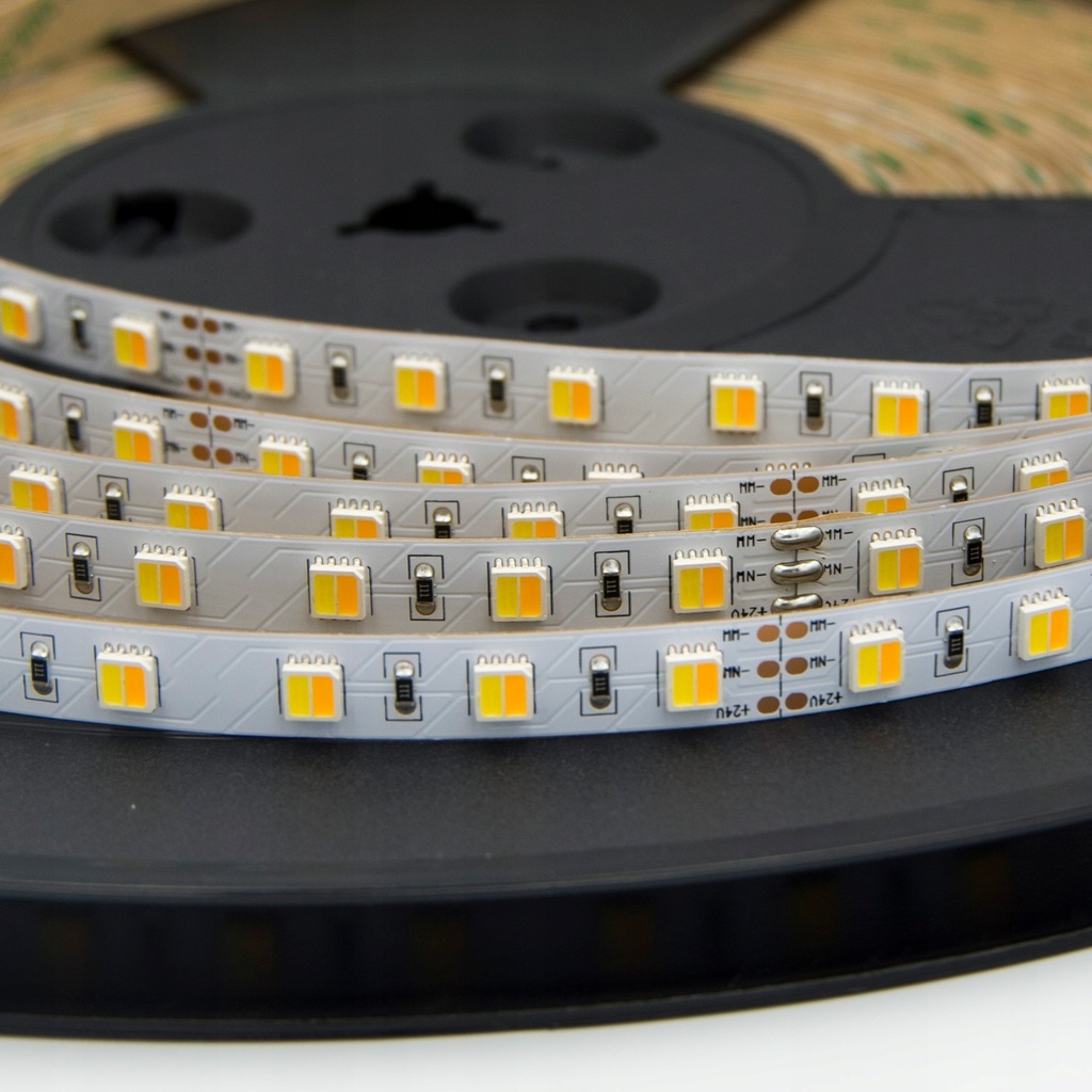 1m pasek taśma led CCT ciepła zimna 24V JAKOŚĆ - 11556067646 ...
