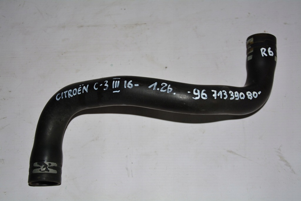 PRZEWÓD WODY 9671339080 CITROEN C3 III 1,2 VTI - 8831769088 - oficjalne ...