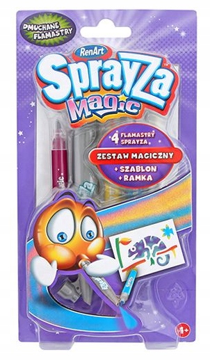 RenArt SPRAYZA dmuchane flamastry zestaw MAGICZNY - 7650199879 ...