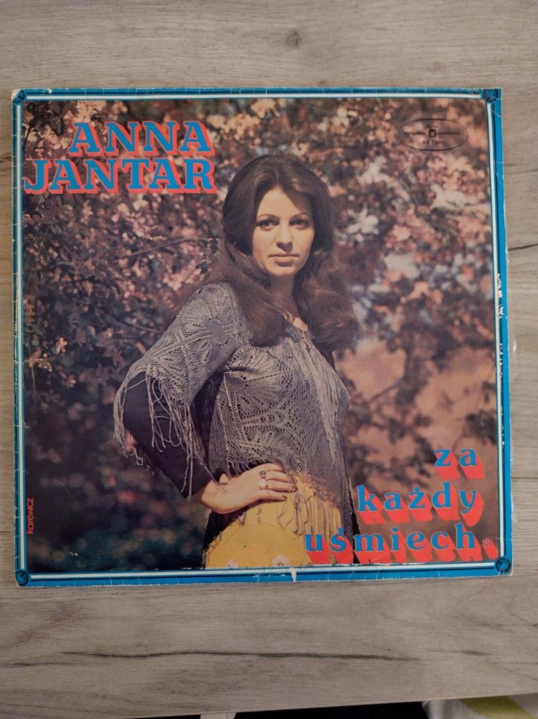 ANNA JANTAR ZA KAŻDY UŚMIECH WINYL - 12474565741 - oficjalne archiwum ...