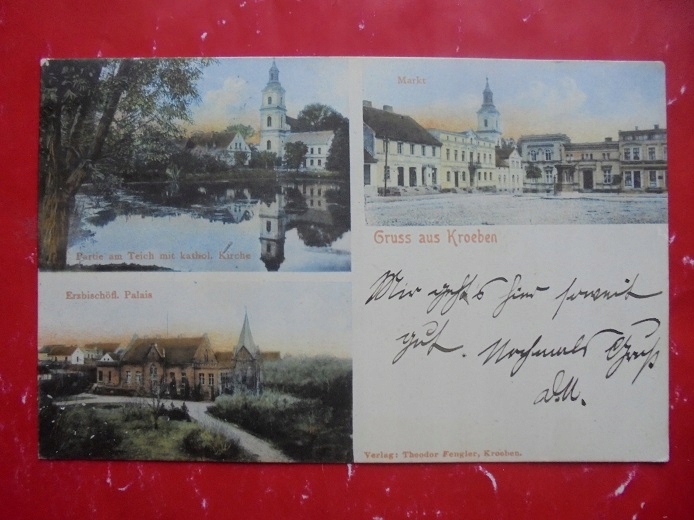 KROBIA GOSTYŃ PONIEC LESZNO RYNEK PAŁAC KOŚCIÓŁ R - 11467390634 ...