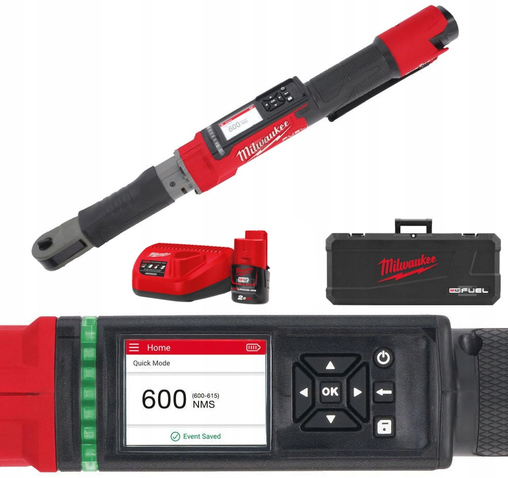 MILWAUKEE M12 ONEFTR12-201C KLUCZ DYNAMOMETRYCZNY - 9043551397 - oficjalne archiwum Allegro