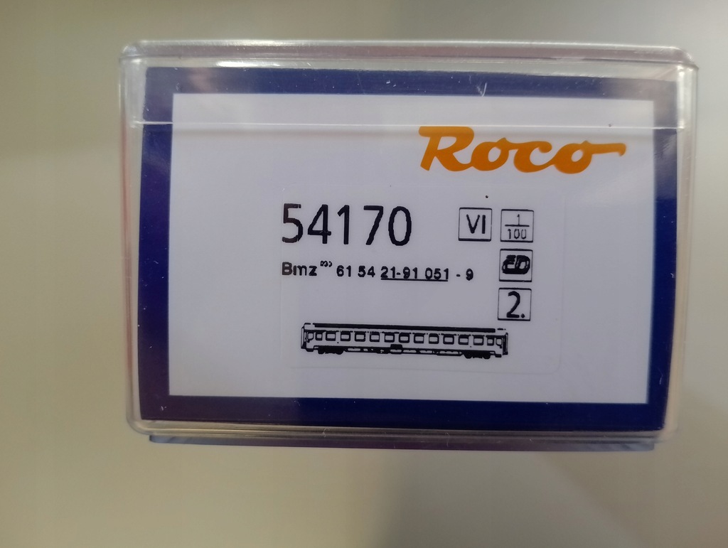Roco 54170 Wagon IC 2 kl. Ceske Drahy - 12383035385 - oficjalne ...