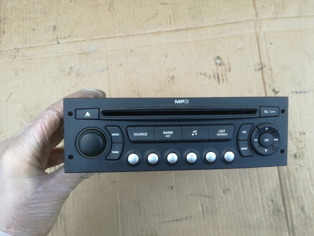 Radio oryginalne RD4 Citroen c5 iii x7 9663080277 - 8976160258 ...