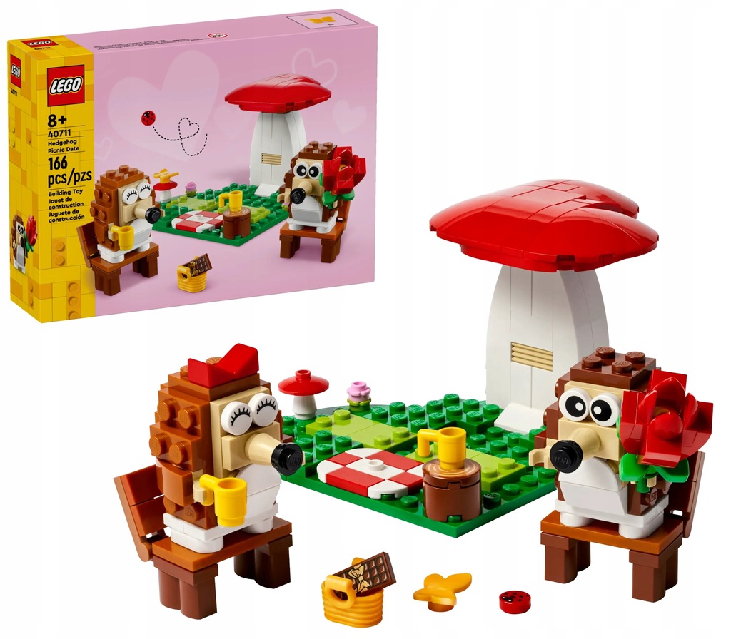 LEGO 40711 PIKNIK PARY JEŻYKÓW serce na prezent święta walentynki ...