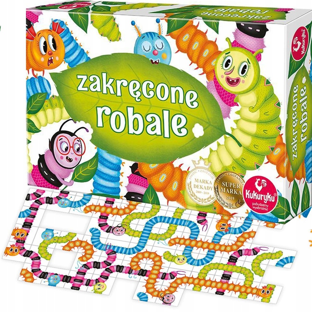 ZAKRĘCONE ROBALE RODZINNA GRA PLANSZOWA - 10678652396 - oficjalne ...