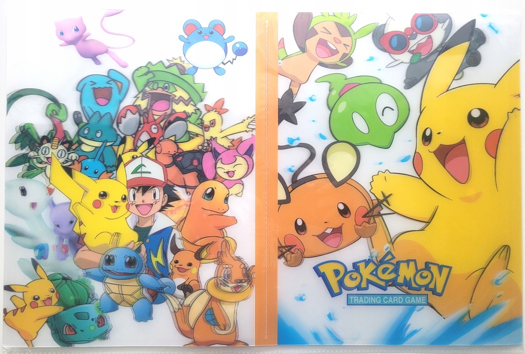 Duży ALBUM Pokemon 3D Na 432 Karty + GRATIS - 13306790697 - oficjalne ...