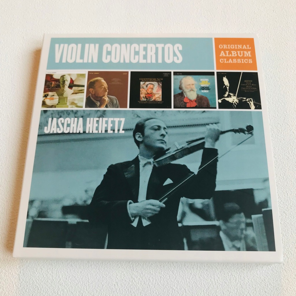Jascha Heifetz – Violin Concertos - 13854809694 - oficjalne archiwum Allegro