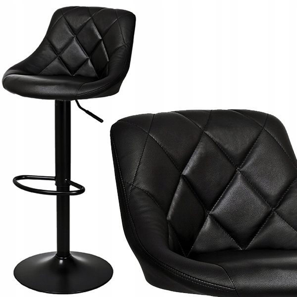 Hoker krzesło obrotowe barowe regulowane loft - 14219714274 - oficjalne archiwum Allegro