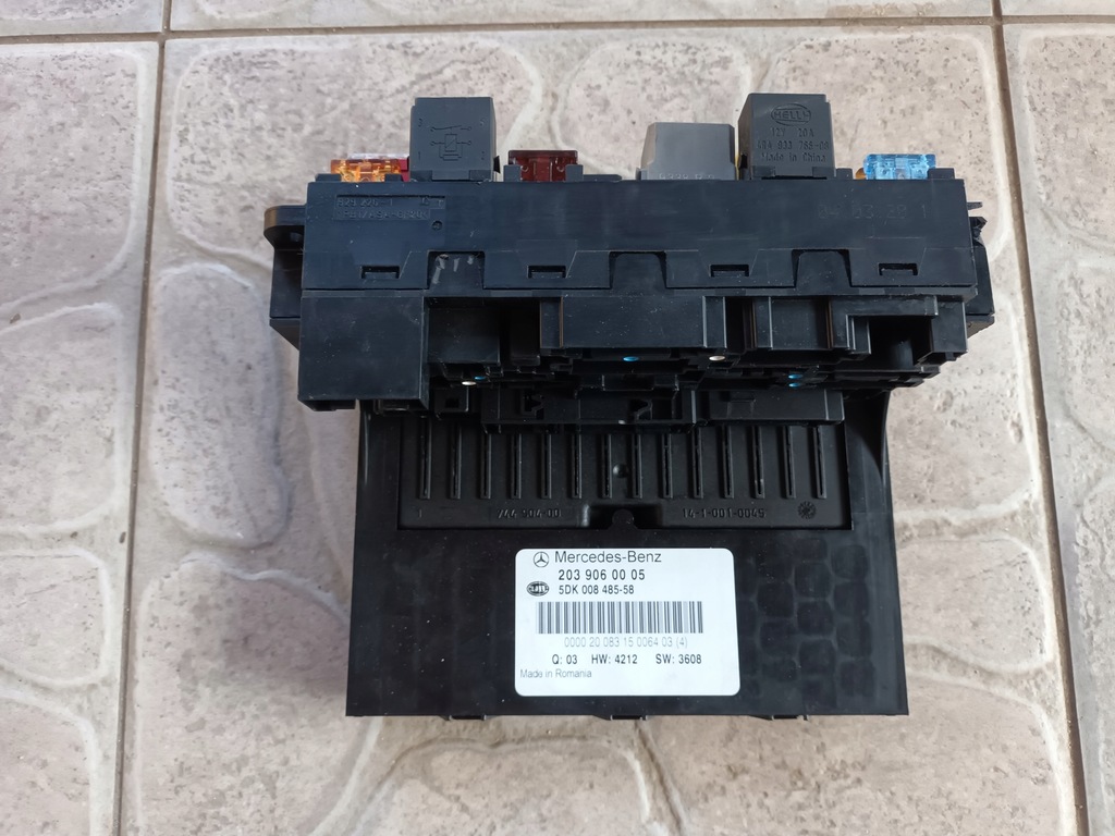 MODUŁ SAM MERCEDES W203 W209 2039060005 - 11614825748 - oficjalne ...