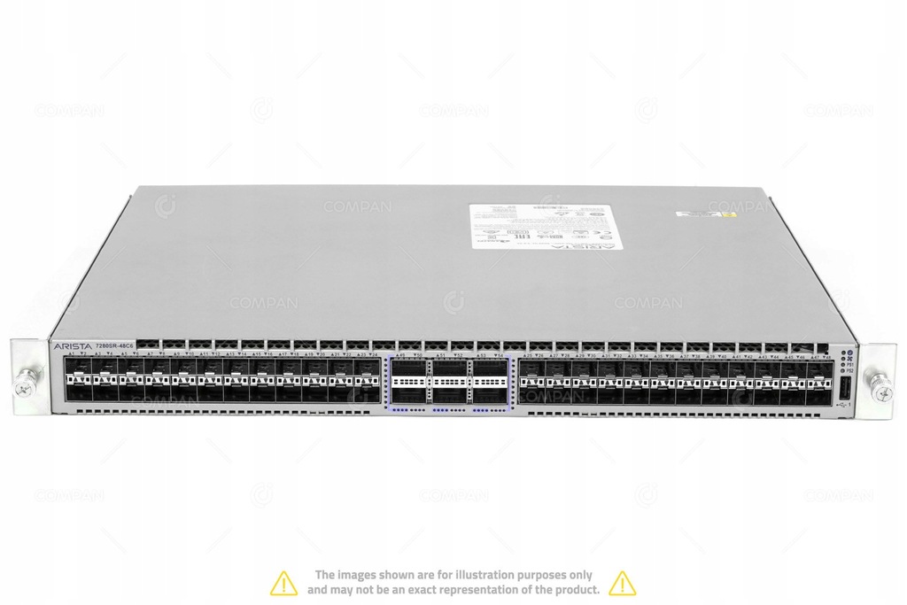 ARISTA 7280SR-48C6 SWITCH ROUTER FRONT TO REAR AIRFLOW - 14471148971 ...