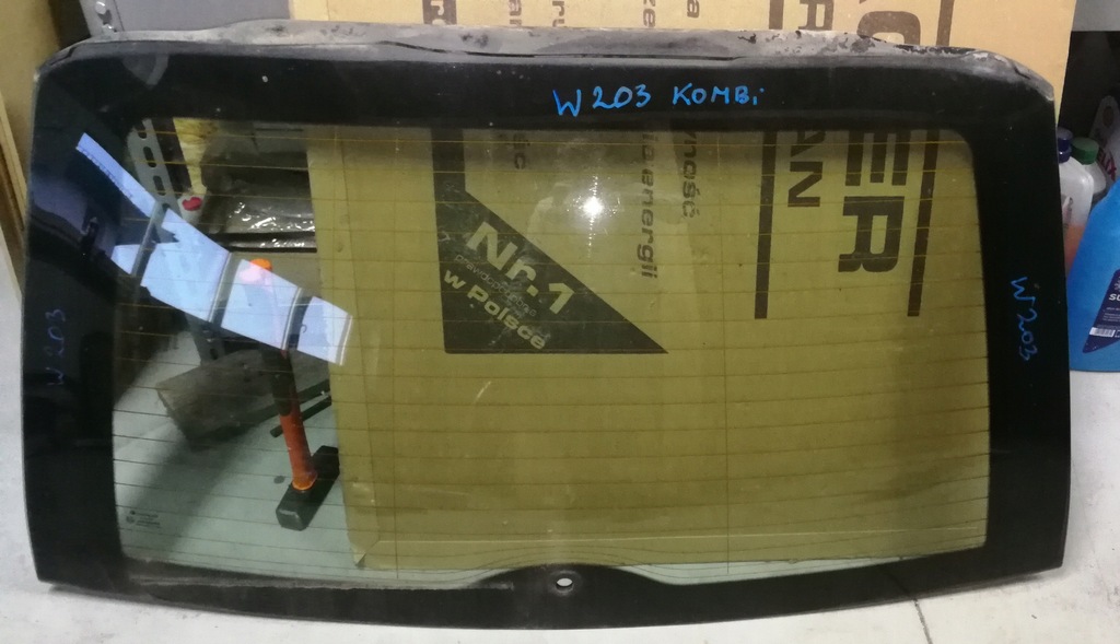 Szyba klapy tył tylna Mercedes Kombi C klasa W203 - 13463943449 ...