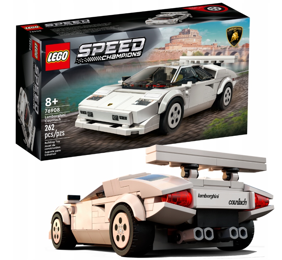 LEGO LAMBORGHINI COUNTACH SPEED CHAMPIONS - 12927025699 - oficjalne ...
