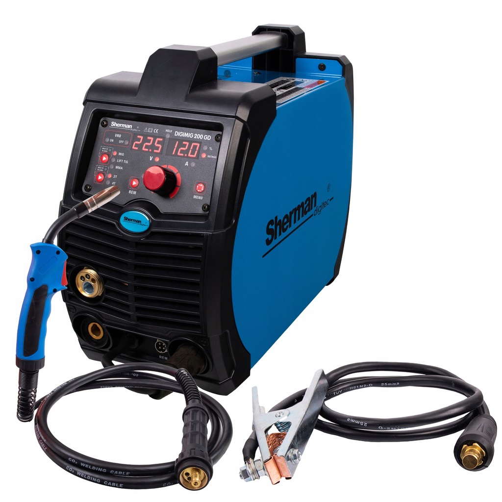 SPAWARKA MIGOMAT SHERMAN DIGIMIG 200GD SYNERGIA - 9550954700 - oficjalne archiwum Allegro