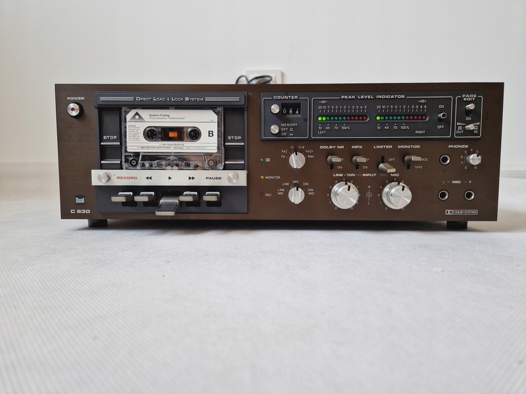 Magnetofon Dual C830 3head - 14227310191 - oficjalne archiwum Allegro
