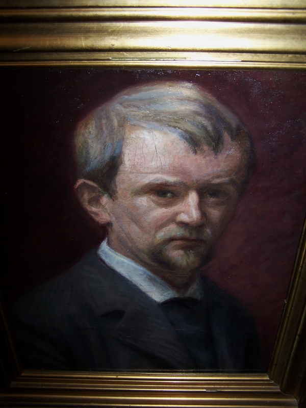 ORYGINAŁ AUKCYJNY AUTOPORTRET VILHELM TETENS 1920 - 7886343751 ...