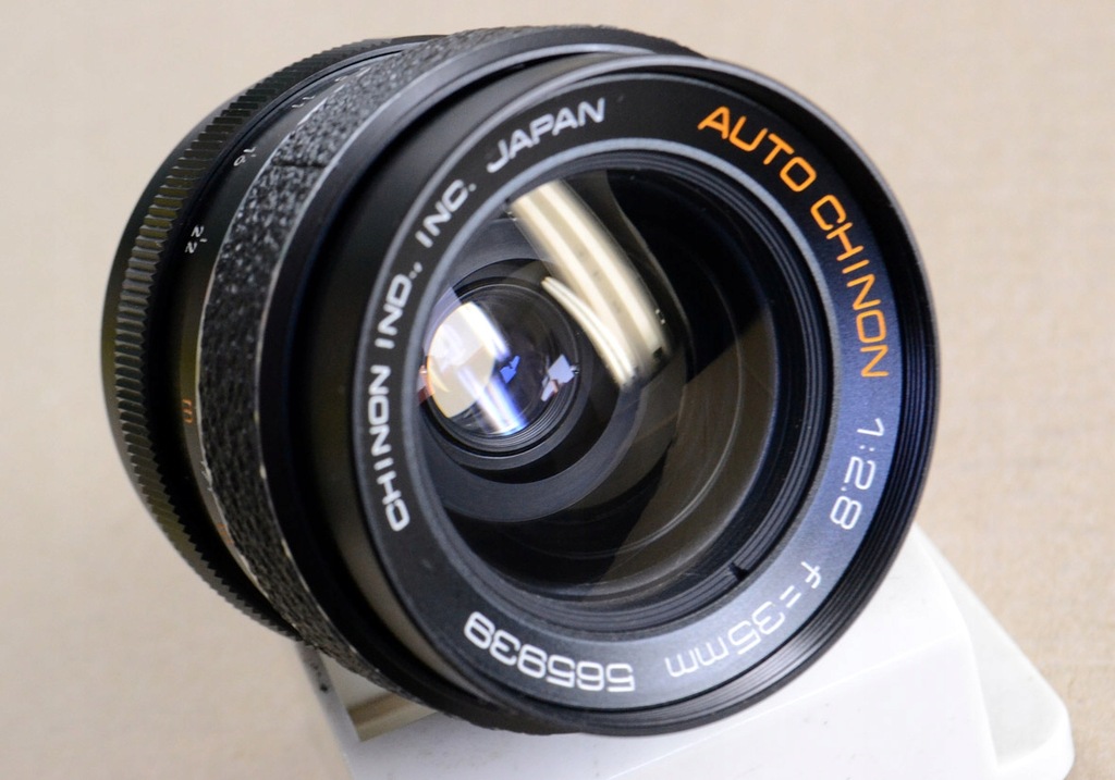 AUTO CHINON 35mm f= 1:2,8 JAPOŃSKI SZEROKI KĄT m42 - 13439862856 ...