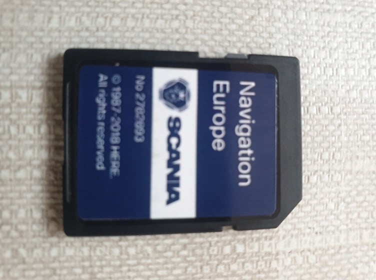 Karta nawigacji Scania S nowy model 2782893 - 13262408011 - oficjalne ...