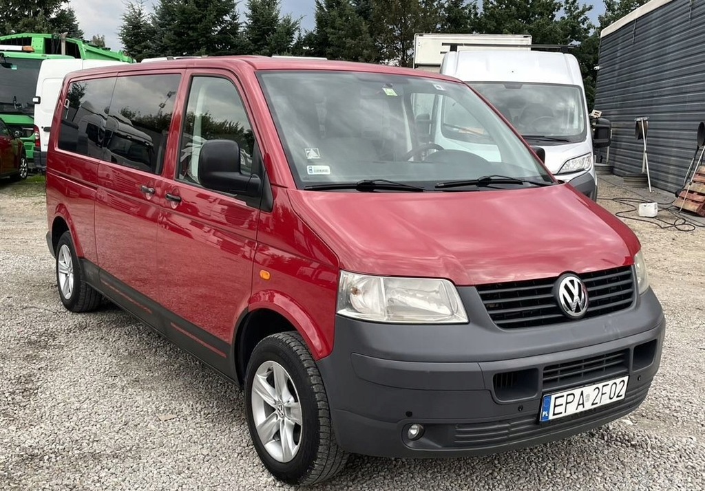 Volkswagen Transporter T5 9 osobowy LONG Nowy ... - 14385659139 ...