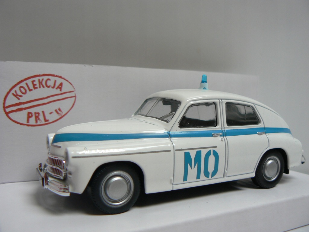 Kolekcja PRL Warszawa M20 Milicja Obyw. skala 1:43 - 7682332798 ...