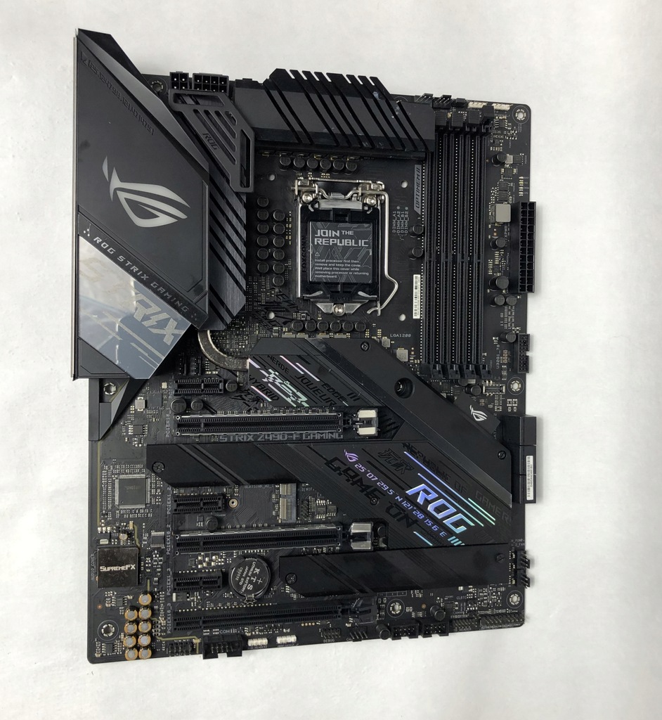 Płyta główna Asus ROG STRIX Z490-F GAMING - 14797595780 - oficjalne ...