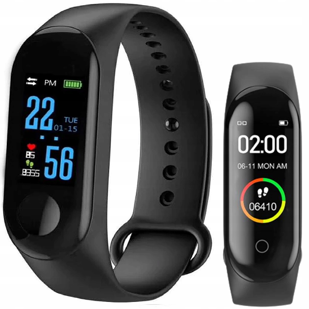 SMARTBAND SMARTWATCH OPASKA SPORTOWA M3 ZEGAREK - 11069588561 ...