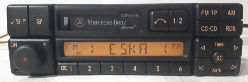 RADIO MERCEDES W124 W126 W129 W201 BECKER SPECIAL - 12744076669 ...