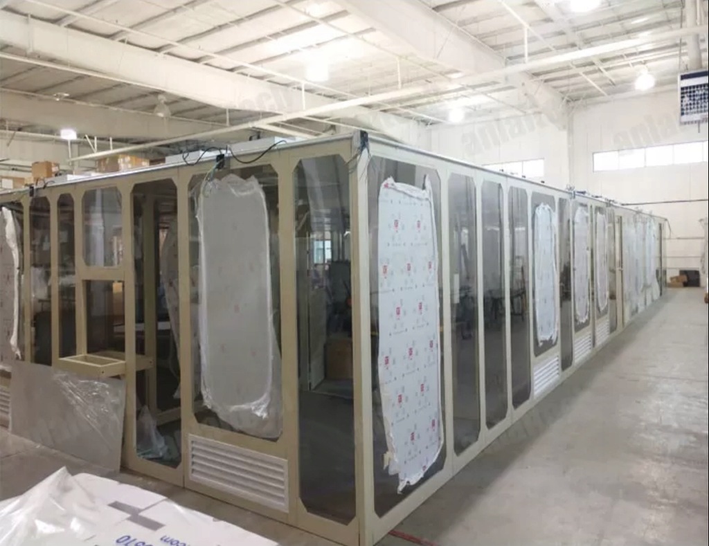 CLEANROOM Clean Room Box Strefa czysta ISO:14644 - 11870544067 ...