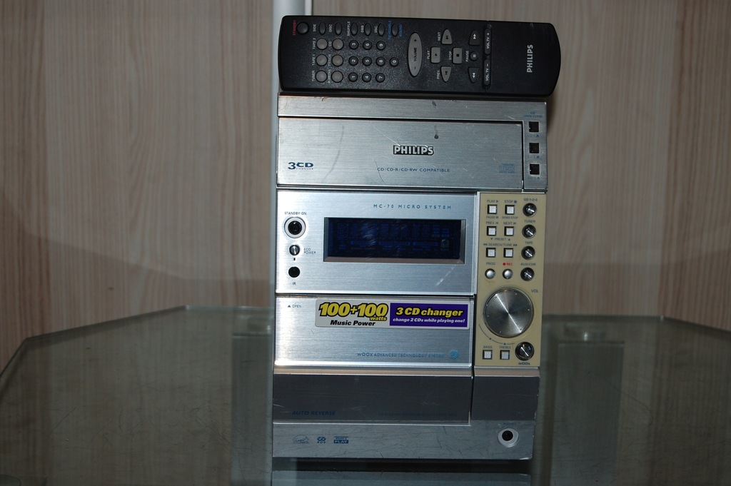 Philips MC-70 Micro system z pilotem - 8572605374 - oficjalne archiwum ...