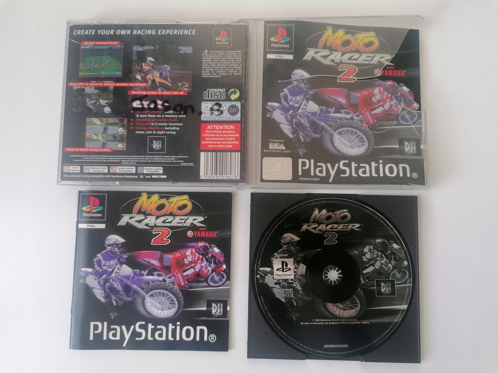 MOTO RACER 2 PSX PS1 - 12317790862 - oficjalne archiwum Allegro