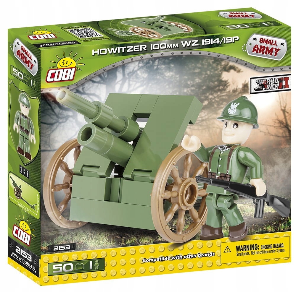COBI Small Army haubica 100mm WZ. 1914/19P, 2153 * - 12361935146 ...