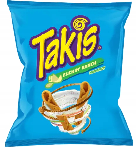 Takis Buckin' Ranch 28,4g - Takisy w wydaniu sosu Rancherskiego ...