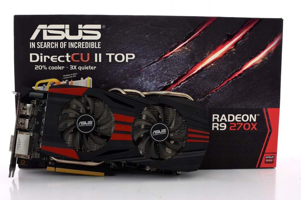 ASUS R9 270X 2GB GDDR5 TOP BOX Entuzjasta-PC - 13495041648 - oficjalne ...