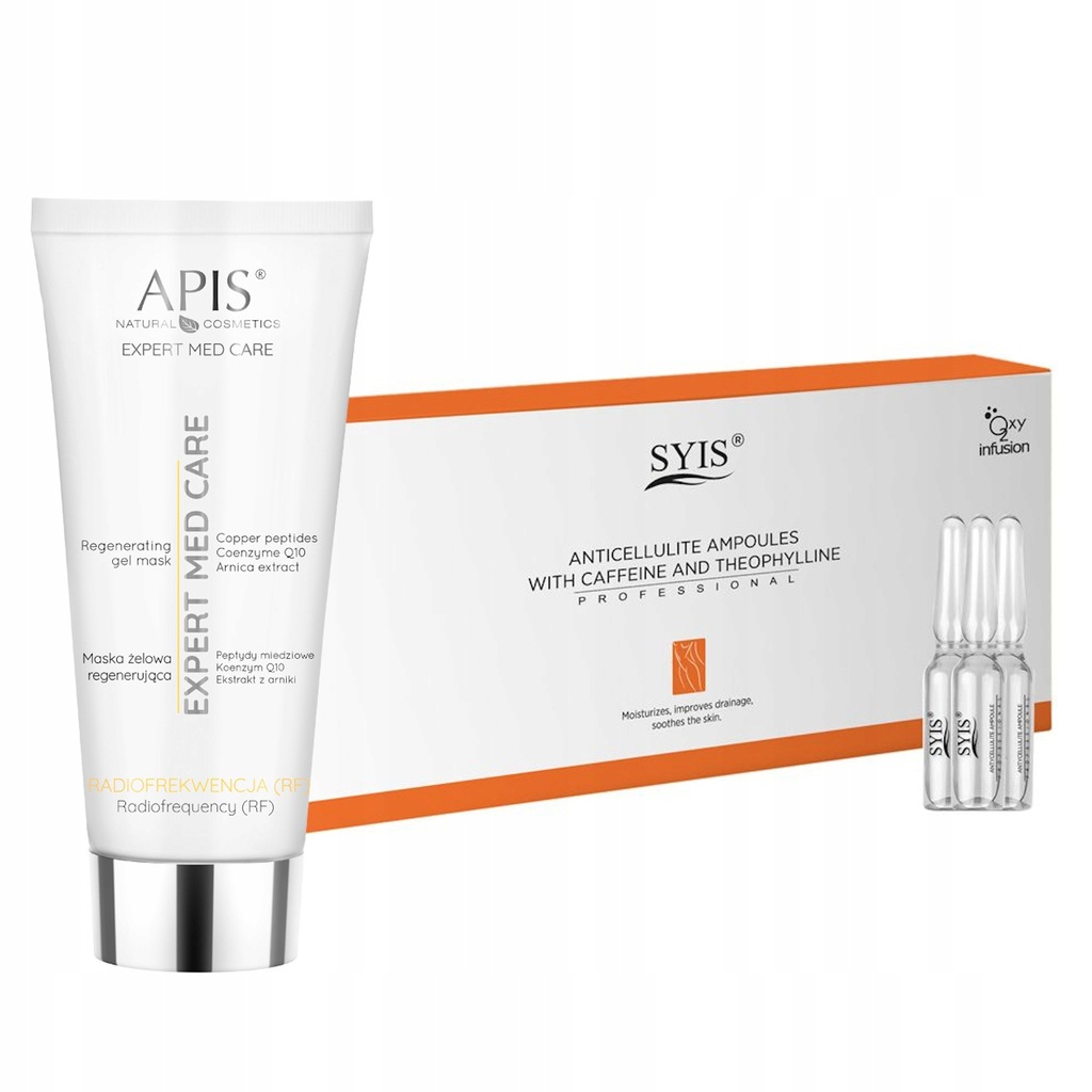 Syis Ampułki maska żelowa ZABIEG ANTYCELLULITOWY - 13951236677 ...