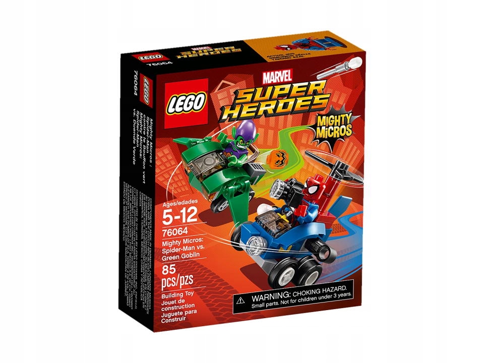 LEGO SUPER HEROES MARVEL 76064 SPIDERMAN GOBLIN - 10079126796 ...