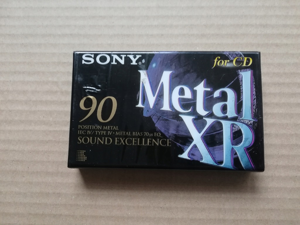 SONY METAL XR 90 NOWA FOLIA - 14936816589 - oficjalne archiwum Allegro