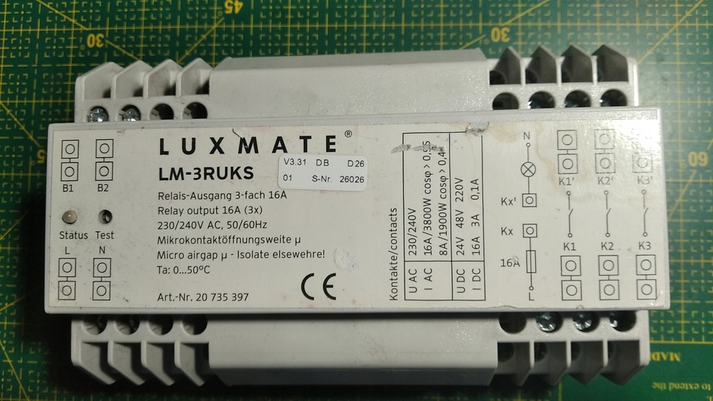 Inteligentny dom Luxmate LM-3RUKS - 11426841386 - oficjalne archiwum Allegro
