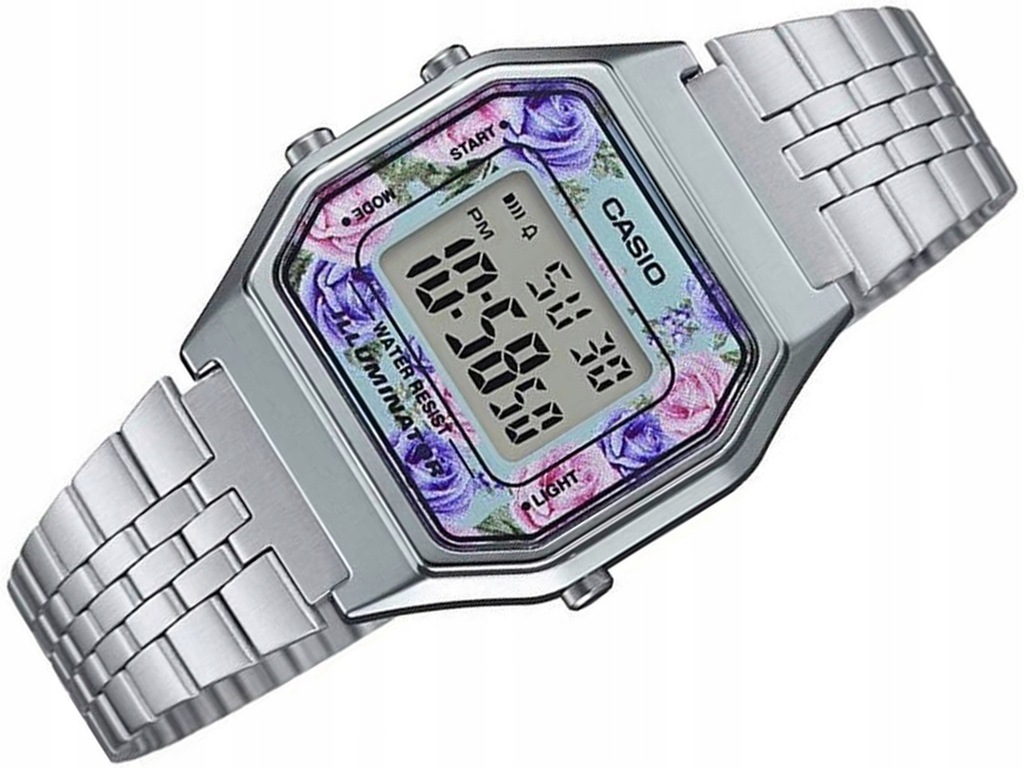 DAMSKI ZEGAREK CASIO LA-680WA-2C RETRO GRAWER - 8461842112 - oficjalne ...