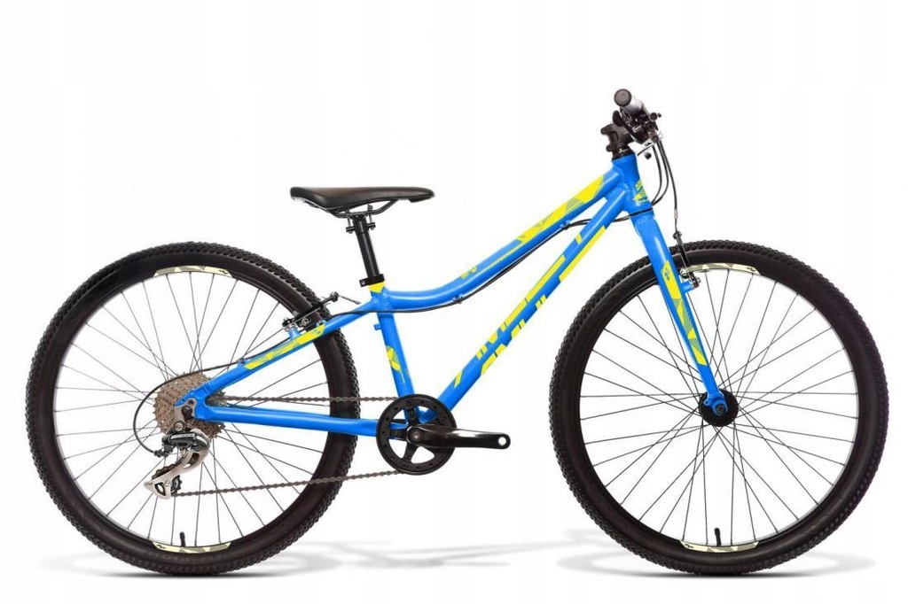 Rower dziecięcy 24 AMULET fun lekki 9kg Blue 2023 - 13501416886 ...