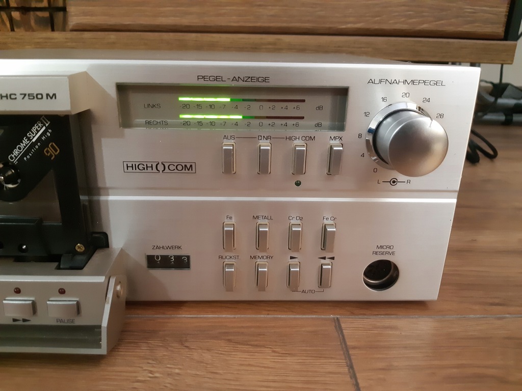 Magnetofon Telefunken HC 750 M Stan Idealny - 11662134449 - oficjalne ...