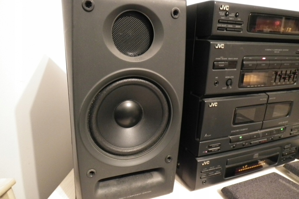 WIEŻA JVC MX-30 CA-MX30BK KOLUMNY SP-MX30BK PILOT - 10469533644 ...