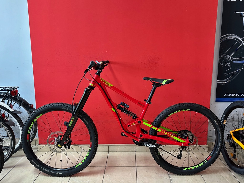 Rower MTB Full DH Cube Hanzz 190 Race 27.5 Durolux FOX JAK NOWY ...