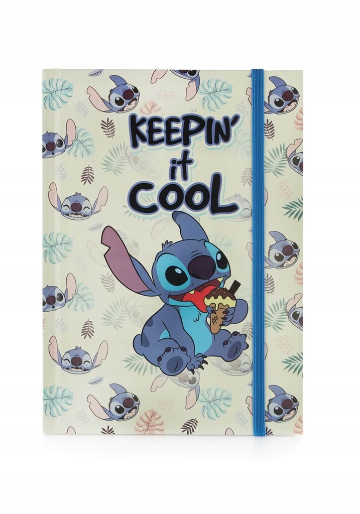 Lilo and Stitch notes A5, zeszyt szkolny 120 kartek w linię notatnik ...