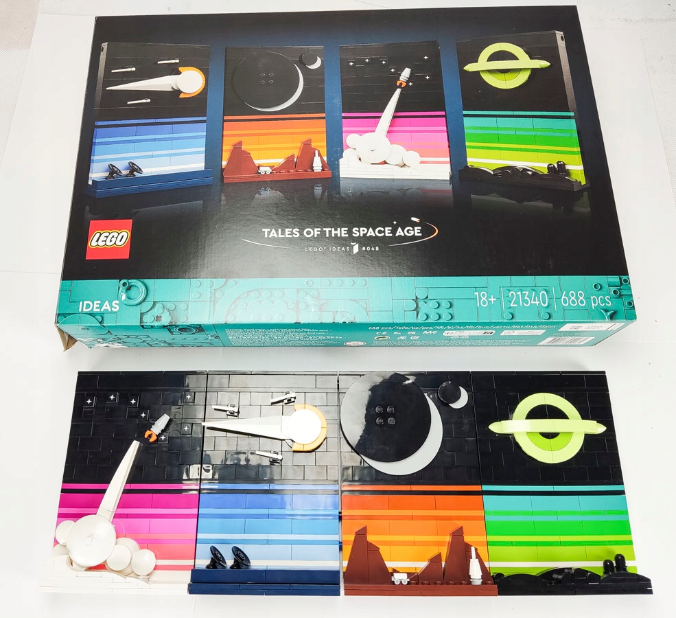 LEGO 21340 Ideas Opowieści z czasów wyścigu kosmicznego - 14483508220 ...