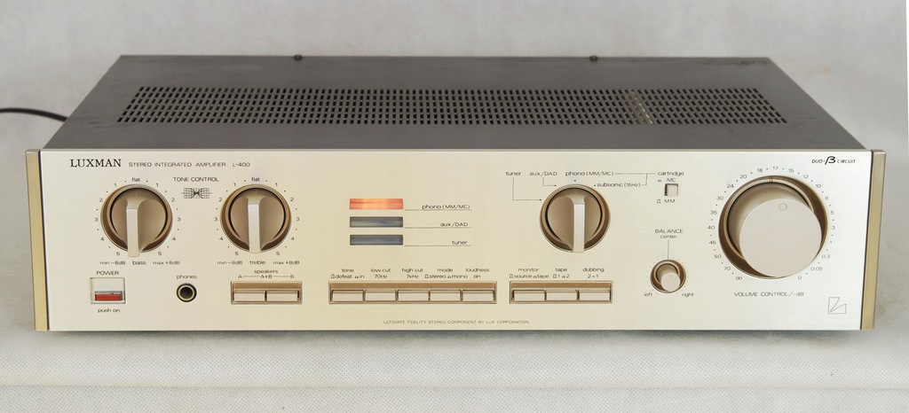 Купить Luxman L-400, хороший стереоусилитель. Эффективный.: отзывы ...