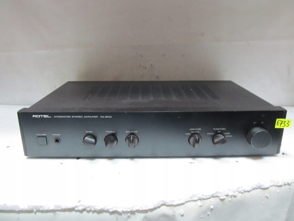 WZMACNIACZ ROTEL RA-810A - NR E733 - 14105716835 - oficjalne archiwum ...
